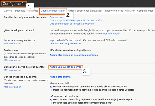Cómo usar el servidor SMTP de Gmail para enviar correos