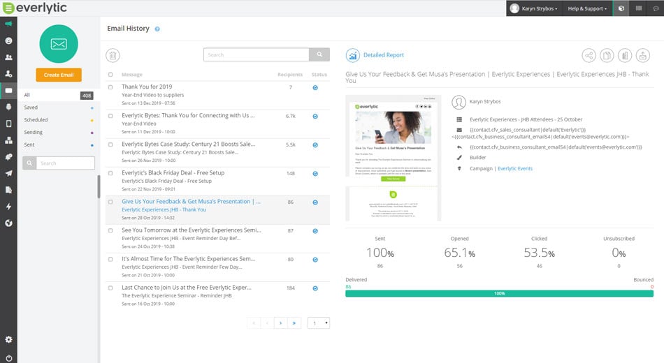 Everlytic Email, SMS, Voice Marketing Software - info and compare