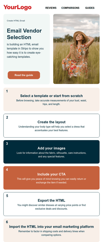 Cómo crear un email HTML con y sin código