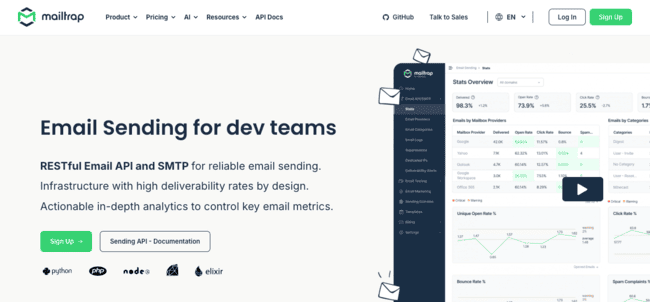 11 Best Email API Services for Developers in 2026 (Reviewed)