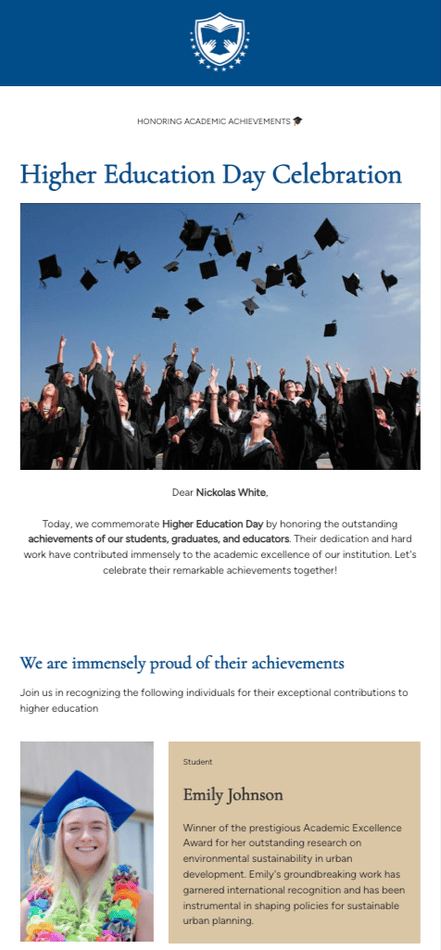 School Newsletter Ideas: 13 Education Email Templates & Tools