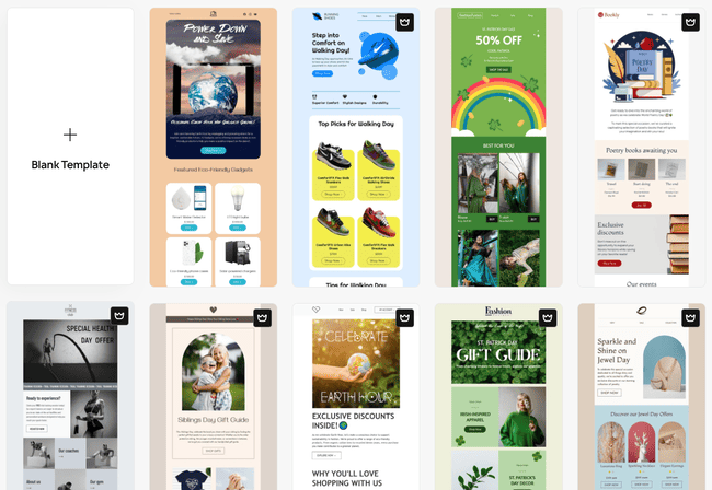 Las 99 mejores plantillas para Mailchimp gratis en 2025